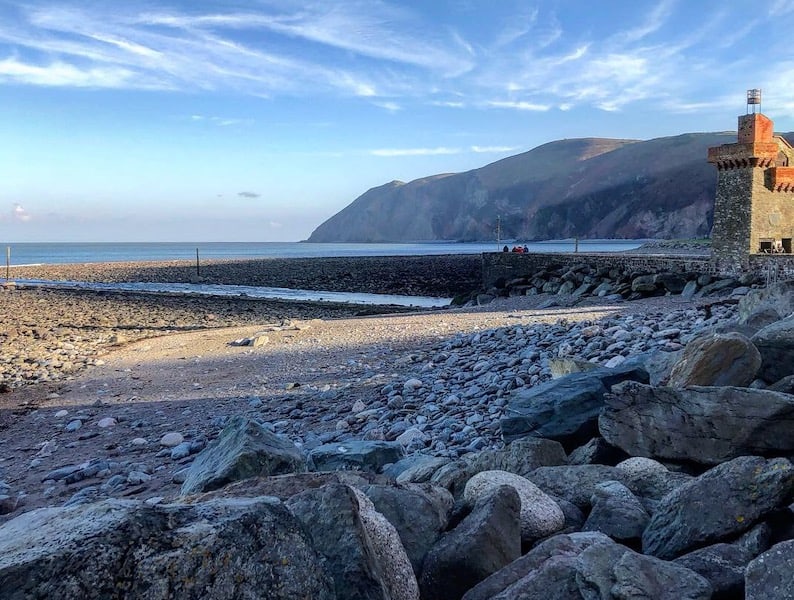 Beaches & Sea Swimming near Lynton & Lynmouth